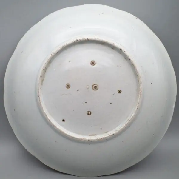 Large Antique Japanese Edo Period Imari Porcelain Dish With a Dragon ...
