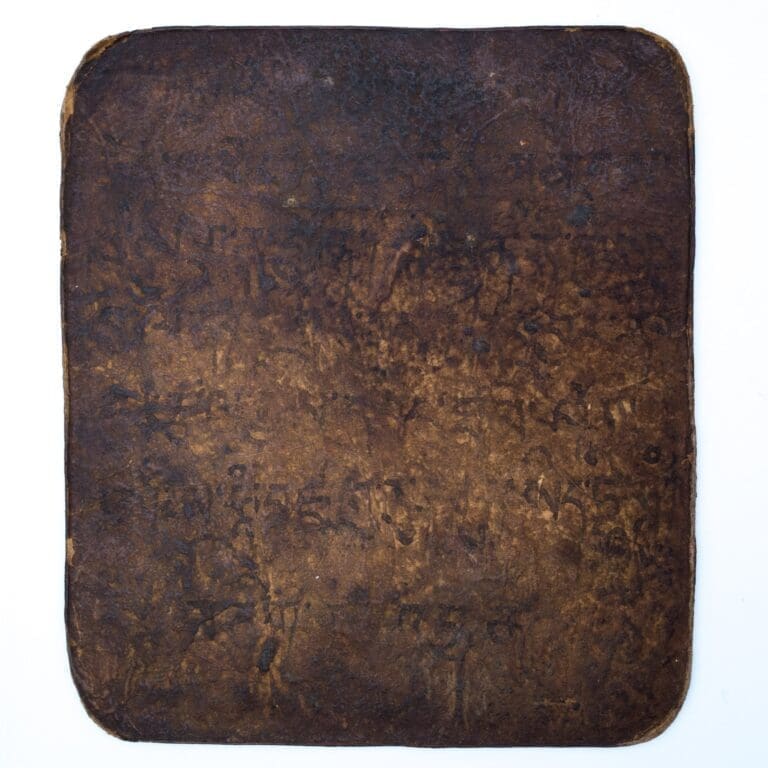 Set of Antique Mongolian or Tibetan Buddhist Tsakli Initiation Cards ...