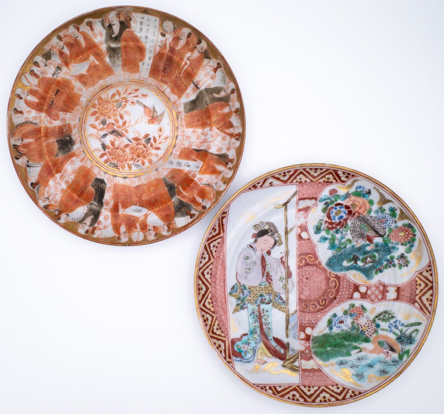 Unusual Chinese Export Porcelain in Japanese Kutani Style | Oriental ...