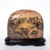 Fine Chinese Guohua Viewing Stone Dendritic Jasper Suiseki. Scholar's ...