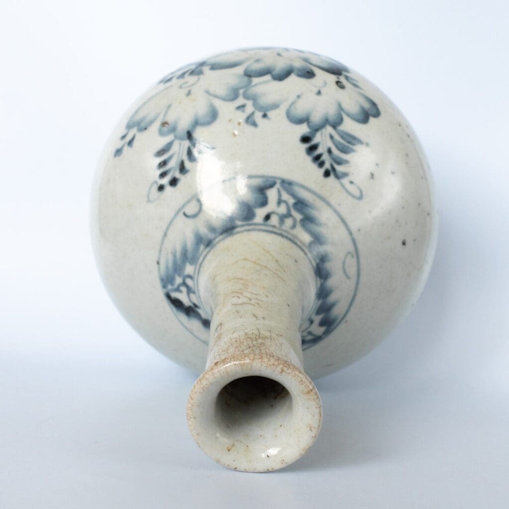 Large Antique Japanese Blue and White Tokkuri Bottle. Edo Period ...